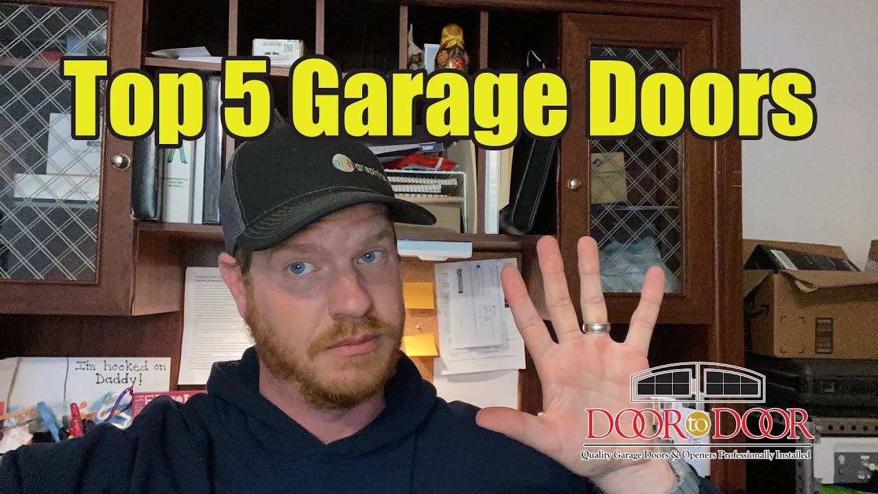 Top 5 Garage Doors - Cozy Home Designs
