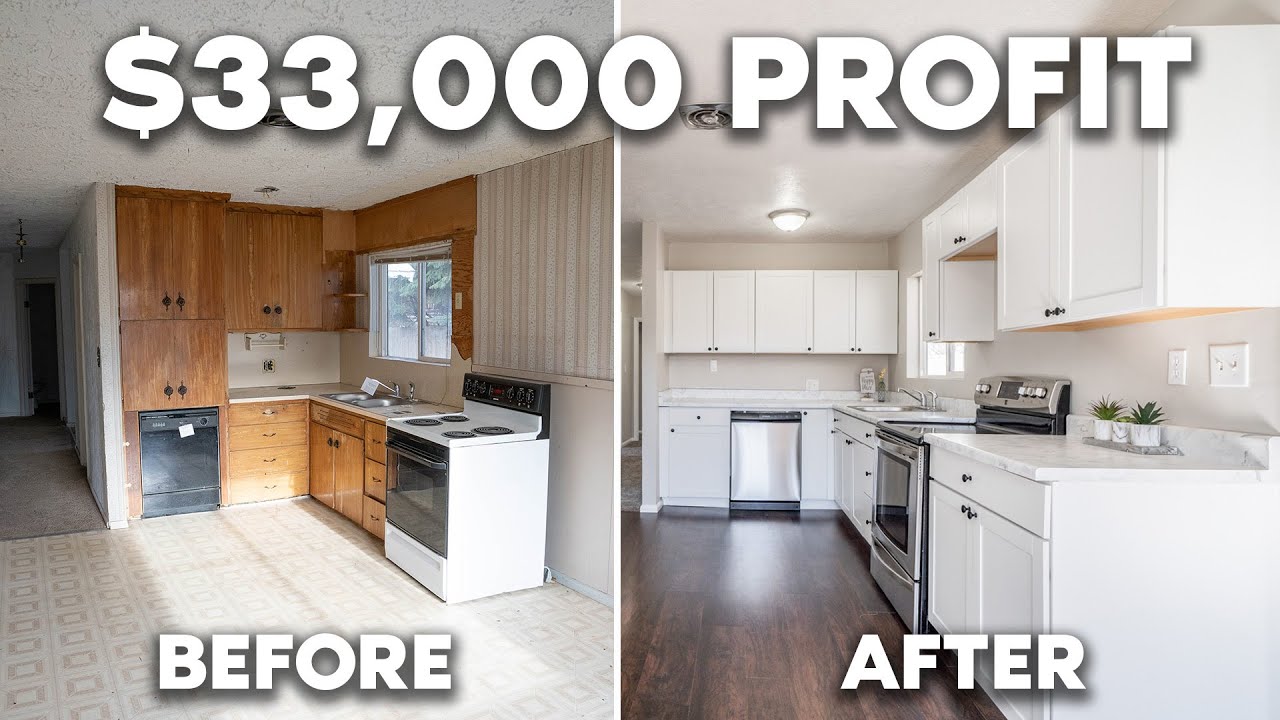 Complete House Flip Before and After Renovation | $33,000 Profit - Cozy ...