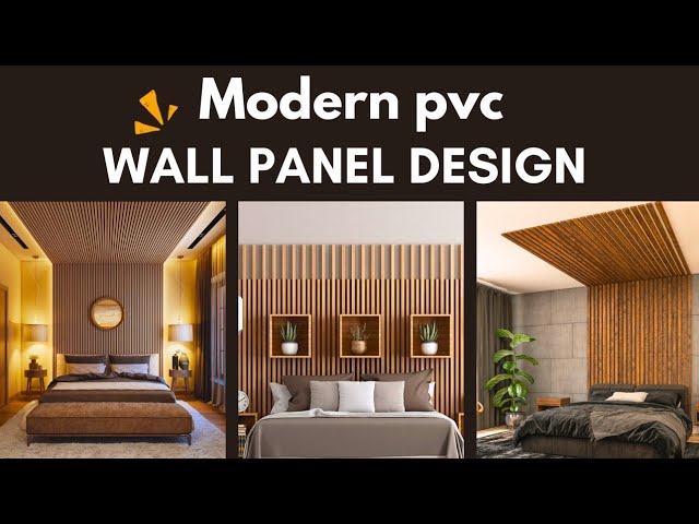 Modern PVC wall decorating ideas for living room interior wall design ...