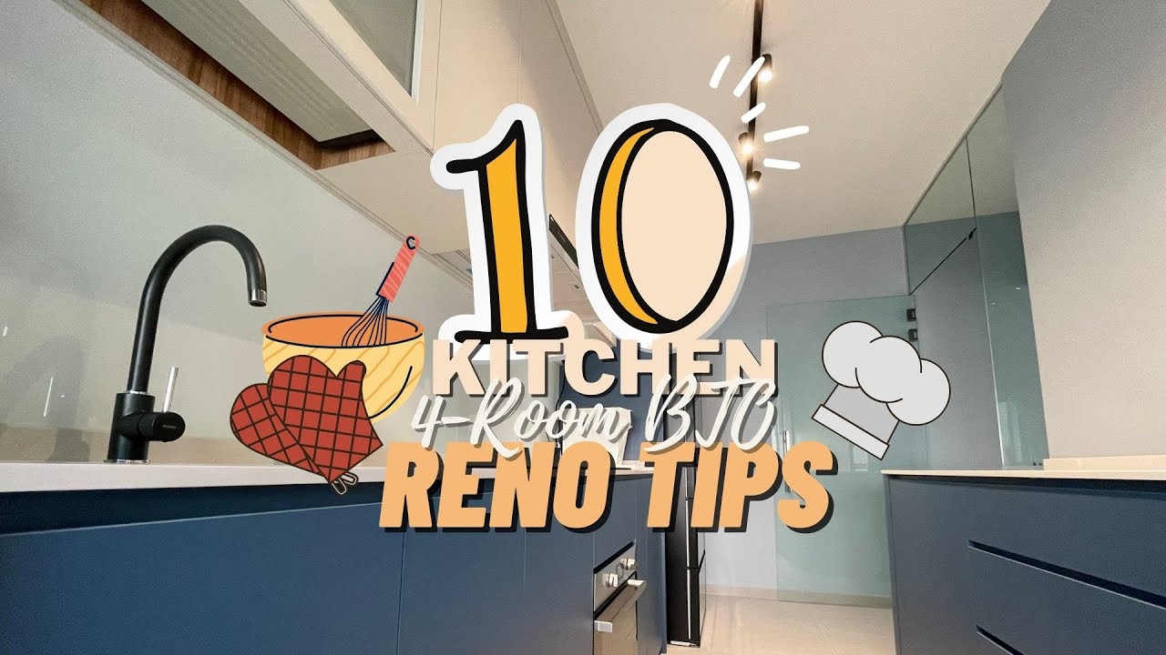 10 Kitchen Renovation Tips Ep 15 | House Tour | Singapore HDB 4-Room ...