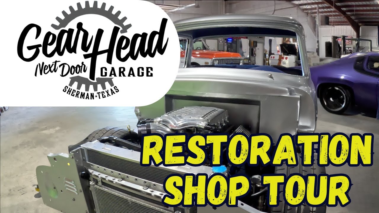 GEAR HEAD NEXT DOOR GARAGE HOT ROD SHOP TOUR - Cozy Home Designs